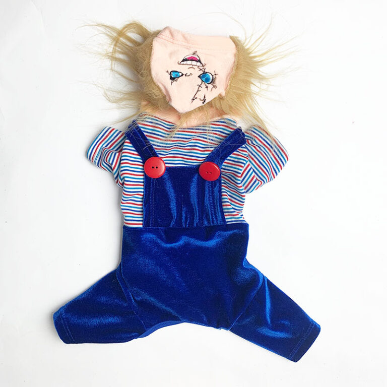 Disfraz halloween de Chucky para perros y gatos - Cochikis Pet Shop