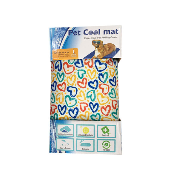 Manta Refrescante Talla L azul para mascotas - Pet Cool Mat - Cochikis Pet Shop