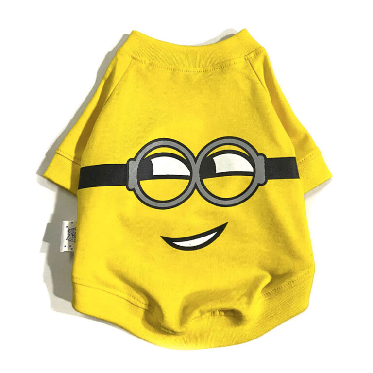 Polo Minion para Perros y Gatos - Blue Stars - Cochikis Pet Shop