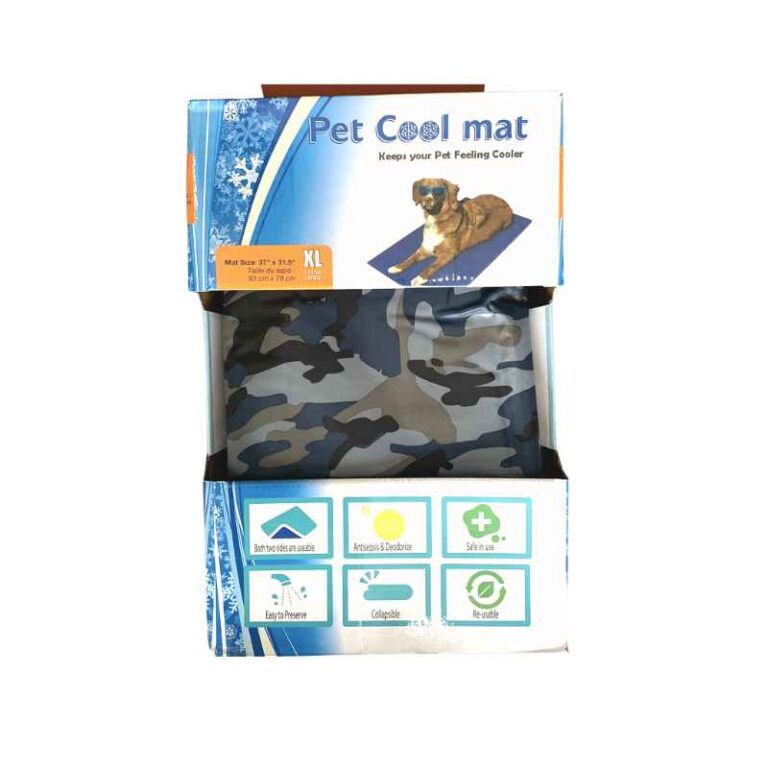 Cool Mat Manta Refrescante Para Mascota Talla XL Camuflado Azul – Cochikis Pet Shop