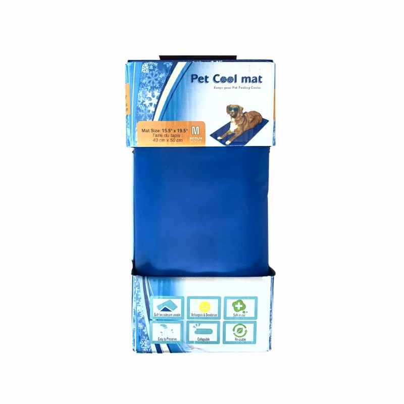 Cool Mat Manta Refrescante Para Mascota Talla M Azul – Cochikis Pet Shop