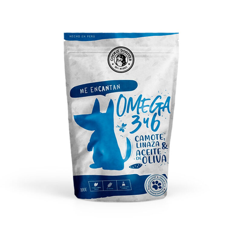 Treats con omega 3 y 6 para perros - Cookie Dogster - Cochikis Pet Shop
