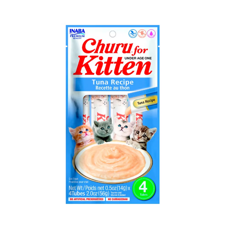 Churu For Kitten Tuna Recipe X 4 Unid – Cochikis Pet Shop